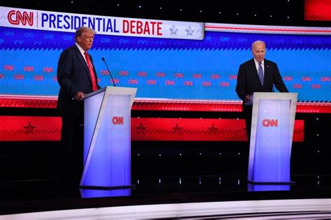 Whose Fault Is Inflation Biden Trump Blame Each Other At Debate