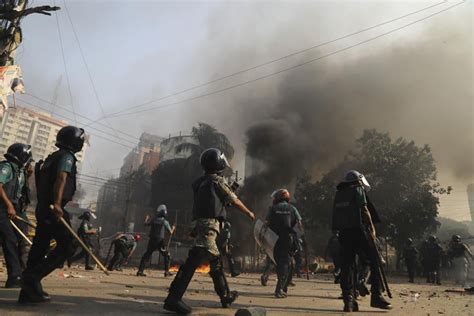 Bangladesh Violence Erupts Amid Demands For Fair Election Human
