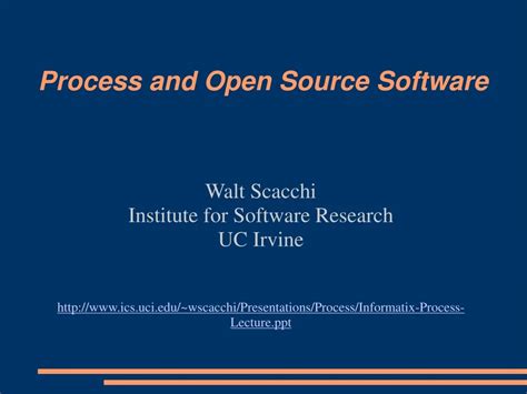 Ppt Process And Open Source Software Powerpoint Presentation Free