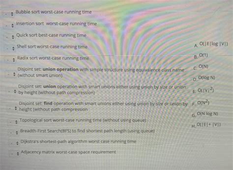 Solved Bubble Sort Worst Case Running Time B 01 Coin