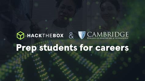 HTB And Cambridge College Of Healthcare Technology Prep Students For