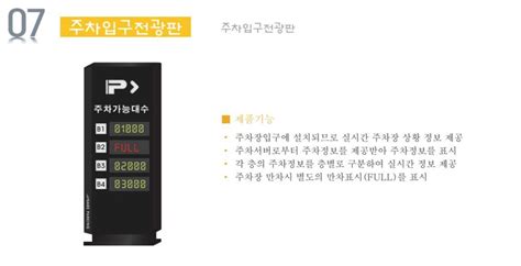 주 나래젠 주차유도관제시스템
