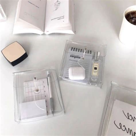 두루트레이딩 소품 보관 수납 투명파우치 가방 정리 백인백 폴리백 화장품 메이크업도구 위시버킷