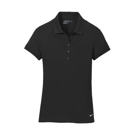 Nike Ladies Dri Fit Solid Icon Pique Modern Fit Polo Promopromo