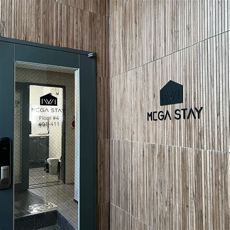 Mega Stay Signage 간판·시공 포트폴리오 크몽