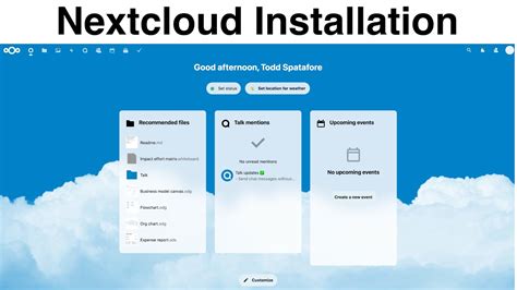 Nextcloud Install Youtube