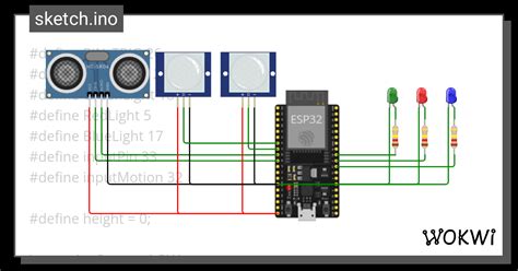 SMART WASTE MANAGEMENT Wokwi ESP32 STM32 Arduino Simulator