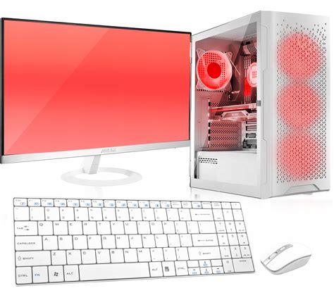 Zestaw WHITE Gaming Ryzen 5 5600G 16GB RX VEGA7 SSD 1TB M 2 W11 24