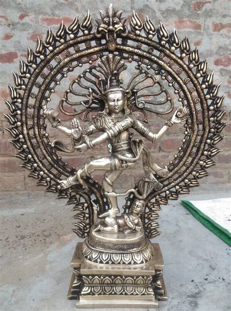 Brass Nataraja Statue Home At Rs 900kg In Agra Id 2850334381048