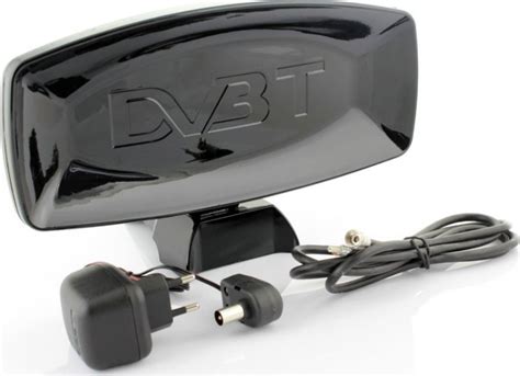 Dpm Pokojowa Dvb T Vhf Uhf Fm Ze Wzmacniaczem 42db I Zasilaczem Antena Rtv