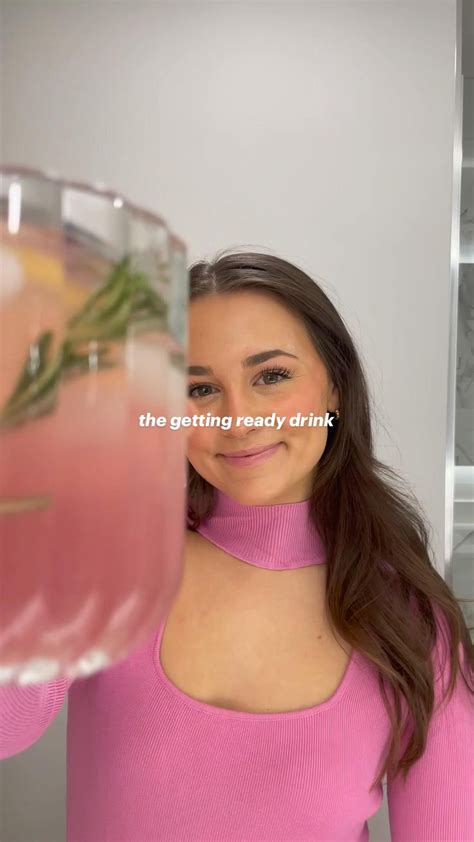 The Getting Ready Drink Drinks Fun Drinks Mocktails
