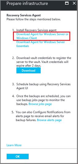 チュートリアル Windows Server を Azure にバックアップする Azure Backup Microsoft Learn