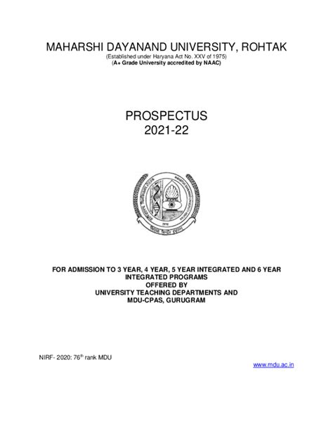 Fillable Online MB Dav Institute Of Management Fax Email Print