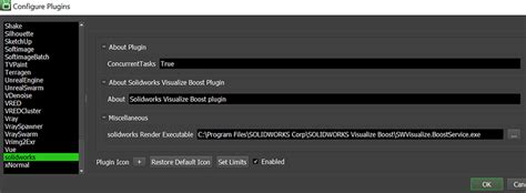 Solidworks Visualize Boost Feature Requests Aws Thinkbox Discussion Forums