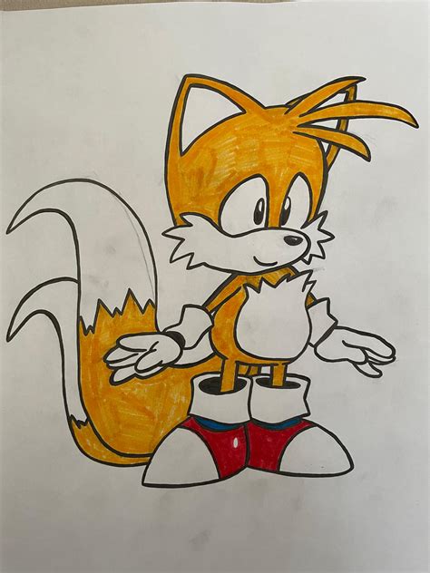 Sonic Mania Tails By Muthoni16 On Deviantart
