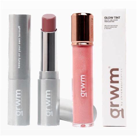 GRWM COSMETICS Bundle Lip Booze In Vodka Glow Tint In Manila