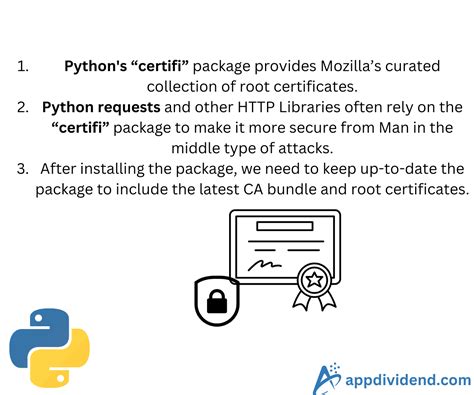 python certifi how to use ssl certificate