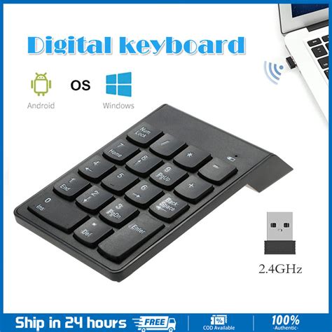 Keypad Mini Wireless Numeric Keypad Keys Digital Keyboard Numpad For PC Laptop Desktop