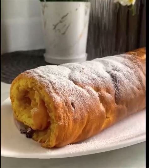 Ρολό μήλου εύκολη και γρήγορη συνταγή 😍 Dolci