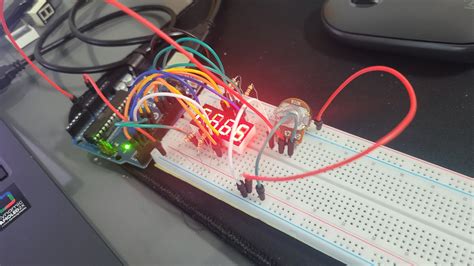 5 3 4자리 7 세그먼트 표시장치