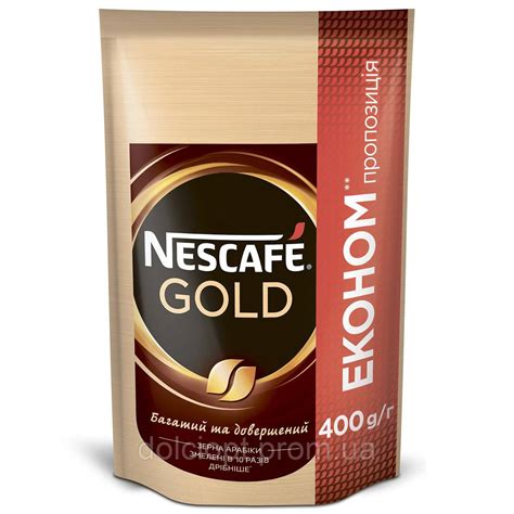 Кофе Nescafe Gold Нескафе Голд Растворимый Му 400г 9 100