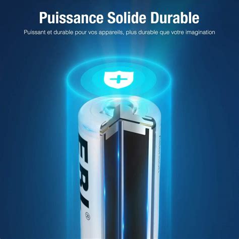 EBL 4PCS Rechargeables Piles AAA 1100mAh 1 2V
