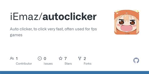 GitHub IEmaz Autoclicker Auto Clicker To Click Very Fast Often Used For Fps Games