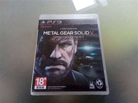Metal Gear Solid V Ground Zeroes Ps3 Original