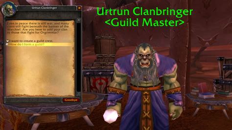 Guild Features Overview Cataclysm Classic Warcraft Tavern