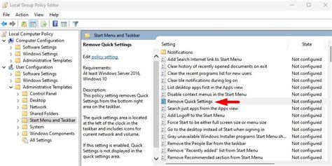 How To Remove Quick Settings On Windows