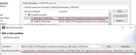 iseled sdk 4 0 1 example show sdk s32k144 sdk 4 0 0 path is not found