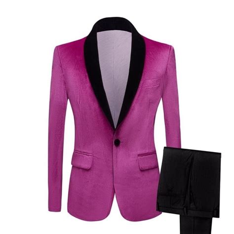 Velvet Suits Royal Blue Wedding Groom