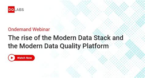 The Need For Data Quality Centric Data Observability Dqlabs Webinar