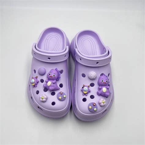 รองเท้า Crocs Jibbilz 10ชิ้นเซ็ตแต่งด้วยหัวเข็มขัดรองเท้าประดับ