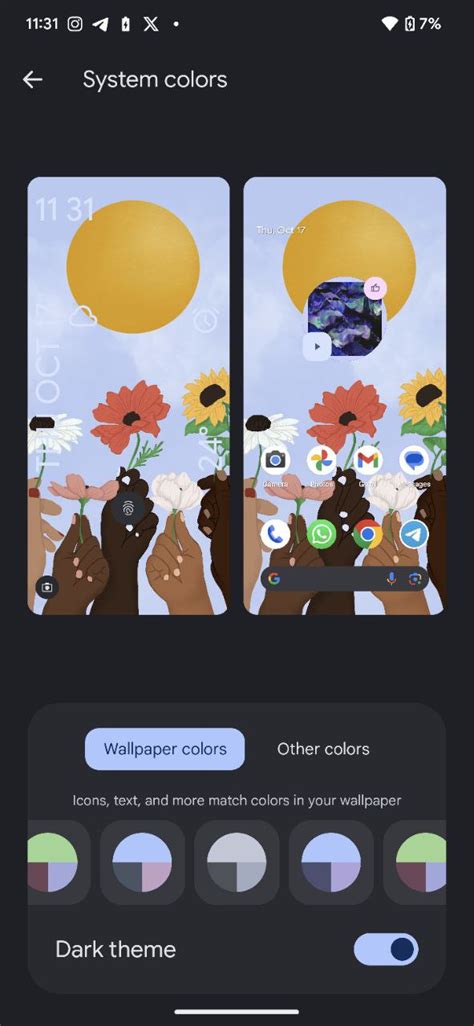 Android 15 Offers Fewer Color Choices For Wallpaper Based Theming