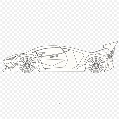 스포츠카 일러스트 자체 디자인 맞춤 수정 자동차 스케치 스포츠카 하이퍼 카 Png 일러스트 및 Psd 이미지 무료 다운로드 Pngtree