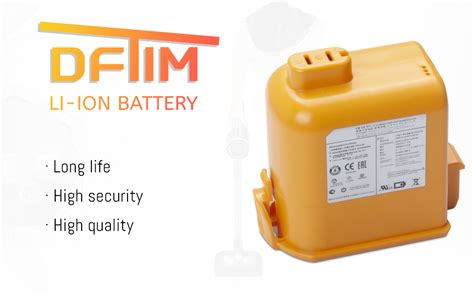 Dftim 2400mah Battery For Lg Cordzero A9 A9 A9k Core A9max