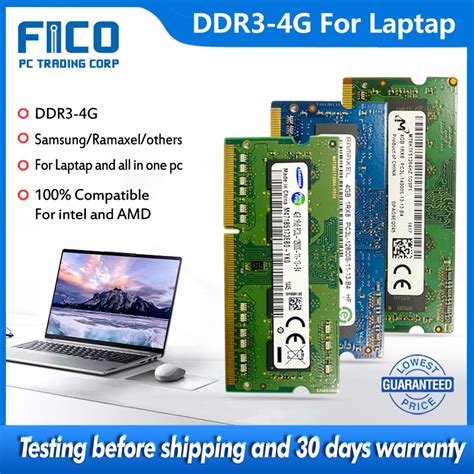 SURPLUS Sodimm Memory DDR DDR GB GB GB RAM For Laptop And All In One Shopee Philippines