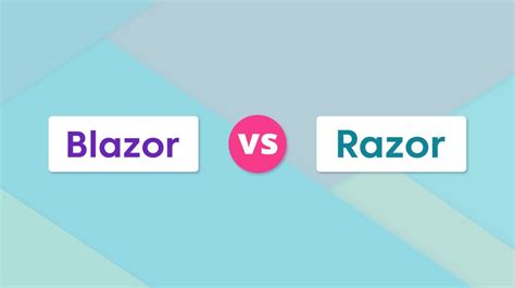 blazor vs razor r blazor