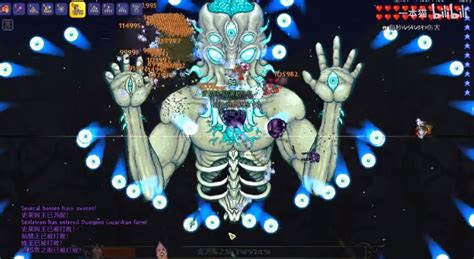 投稿泰拉瑞亚和JOJO的梦幻联动月总boss战删减片段 泰拉酒馆
