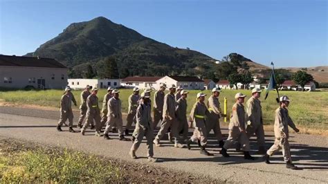 Non Commissioned Officer Academy Marching To The Obstacle Course By