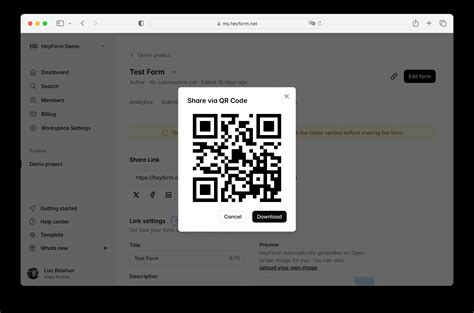 Sharing Forms Heyform Help Center
