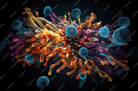Premium Photo Probiotics Bacteria Biology Microflora Bowel Health