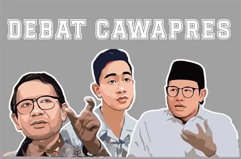 Debat Pertama Cawapres Nanti Malam Pukul WIB Di Jakarta Convention Center Simak Info