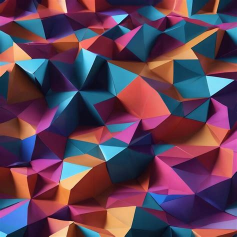 Premium Ai Image Abstract 3d Rendering Of Triangulated Surface