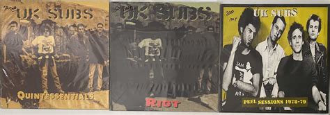 Lot 128 Uk Subs 2007 Releases Lp Pack