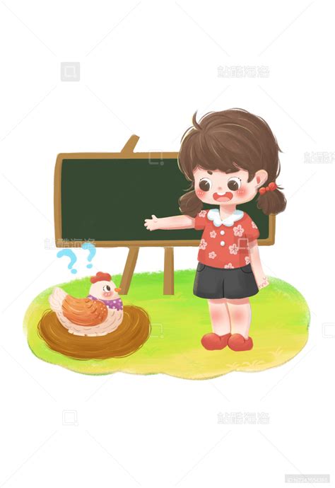童年趣事之我母鸡呀站酷海洛正版图片视频字体音乐素材交易平台站酷旗下品牌