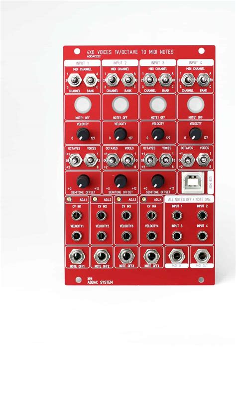 ADDAC System Releases ADDAC222 Update New Firmware User S Guide And Signal Flow Diagram