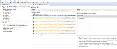 Jenkins Import Error When We Run Robot File Via Bat Script For The