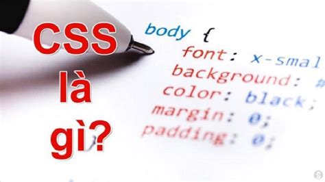CSS là gì Những thông tin cơ bản mà dân tin học văn phòng cần biết